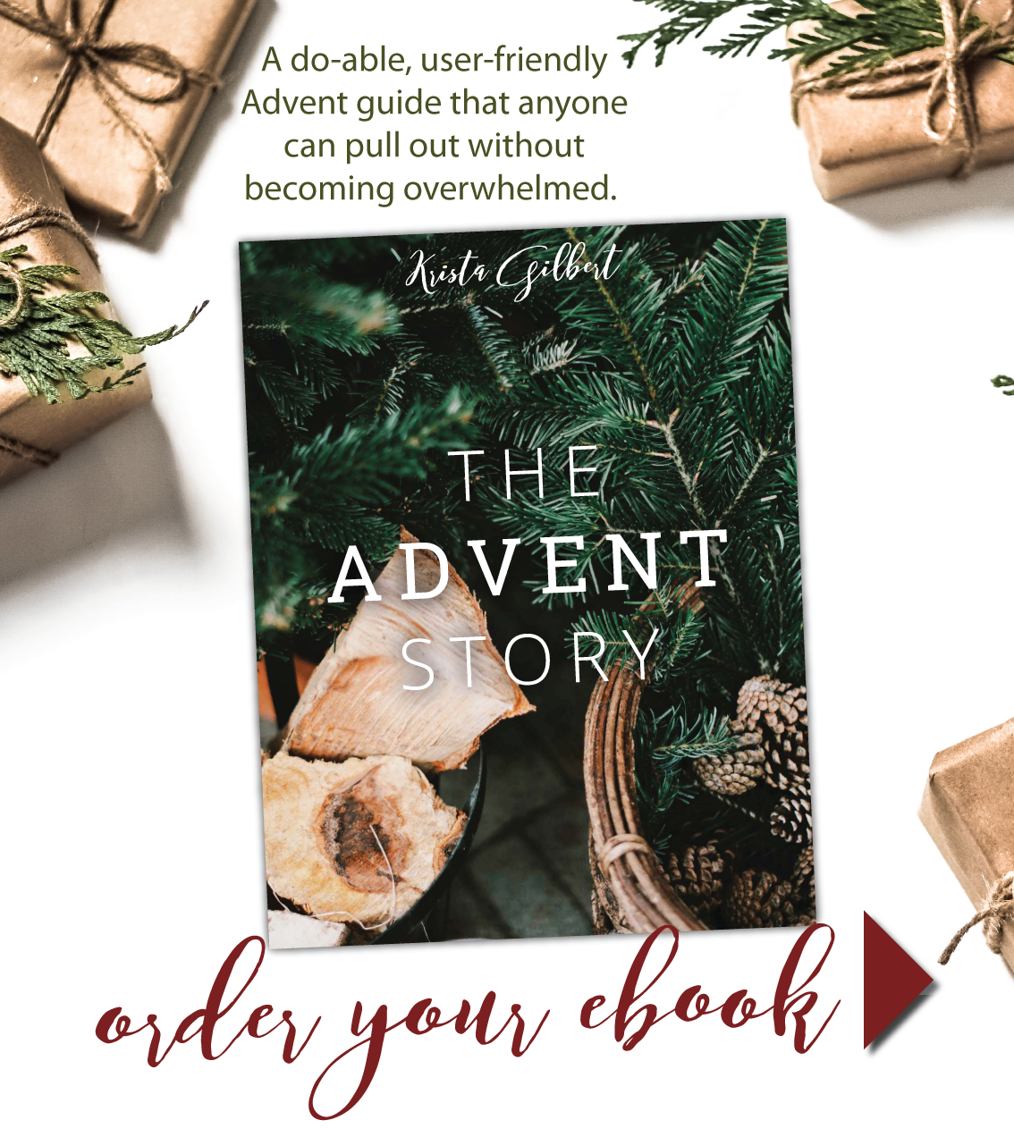 Family Advent E-Book: The Easy Guide - Krista Gilbert