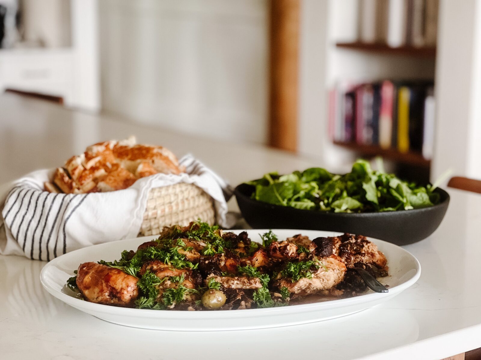 My Version of Chicken Marbella - Krista Gilbert