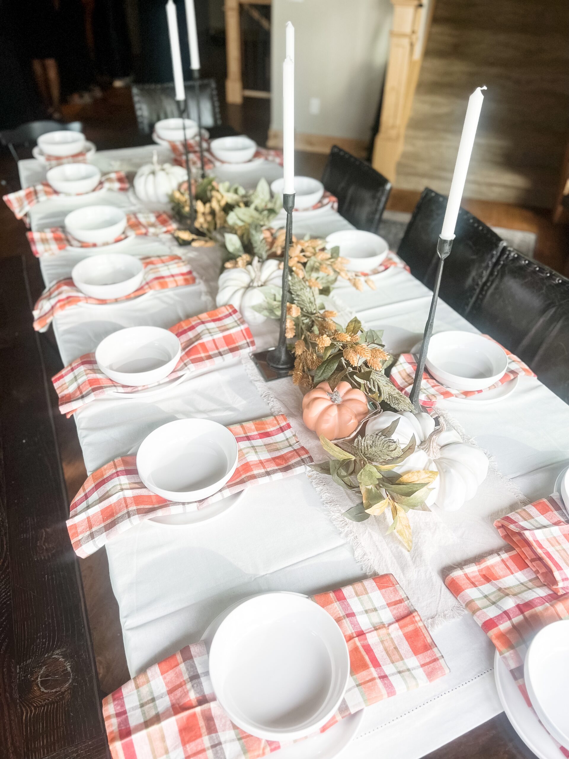 Setting a Fall Tablescape: Day 3 of 10 days of fall vibes - Krista Gilbert